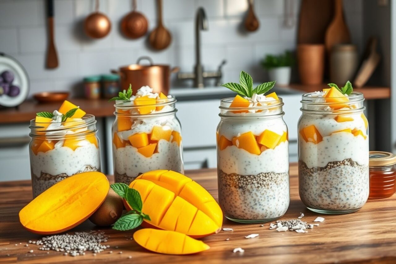 Mango Frühstücks-Meal-Prep - Magazin – Flaschen, Gläser & Dosen