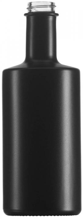 mikken schwarze Flasche 350 ml mit Schraubverschluss GPI 28
